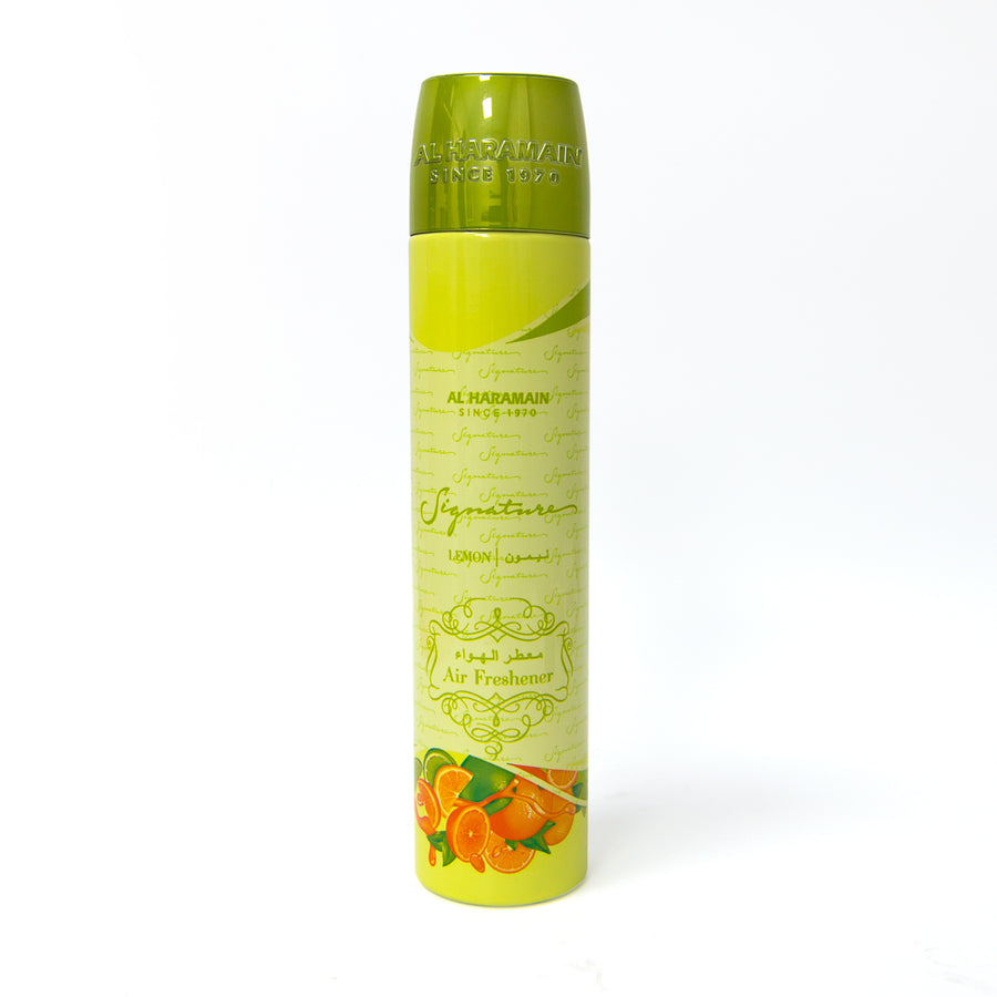 Signature Lemon Air Freshener 300ml – Al Haramain Perfumes